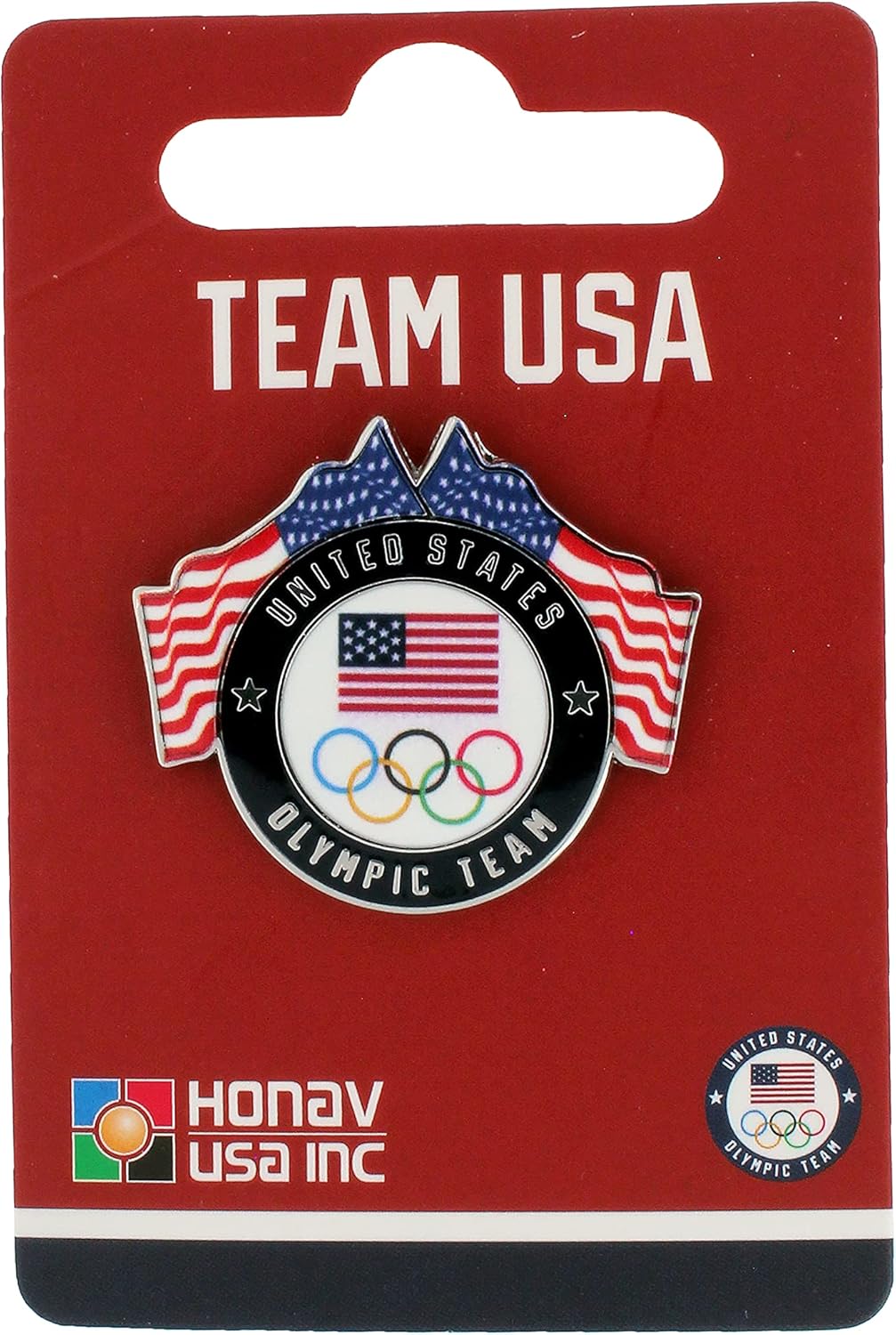 Amazon.com: Olympics USOC Team Logo United States Flags Lapel Pin | On ...