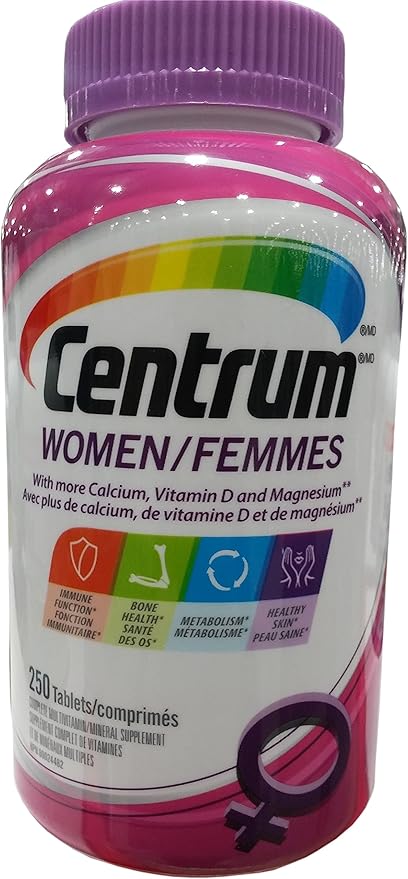 Centrum Women (250 Tablets), 250 Count: Amazon.ca: Grocery