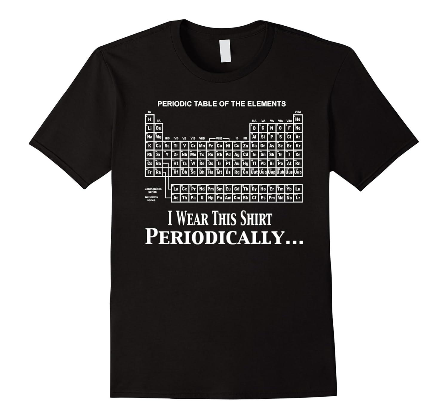 I Wear This Shirt Periodically-Art – Artvinatee