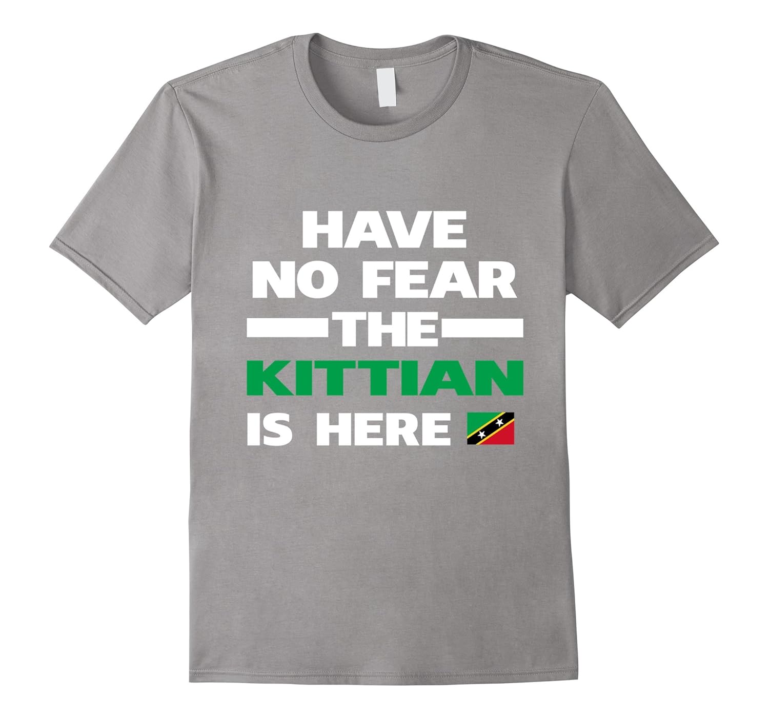 Kittian Here Saint Kitts and Nevis Pride Funny Flag T-Shirt-CL – Colamaga