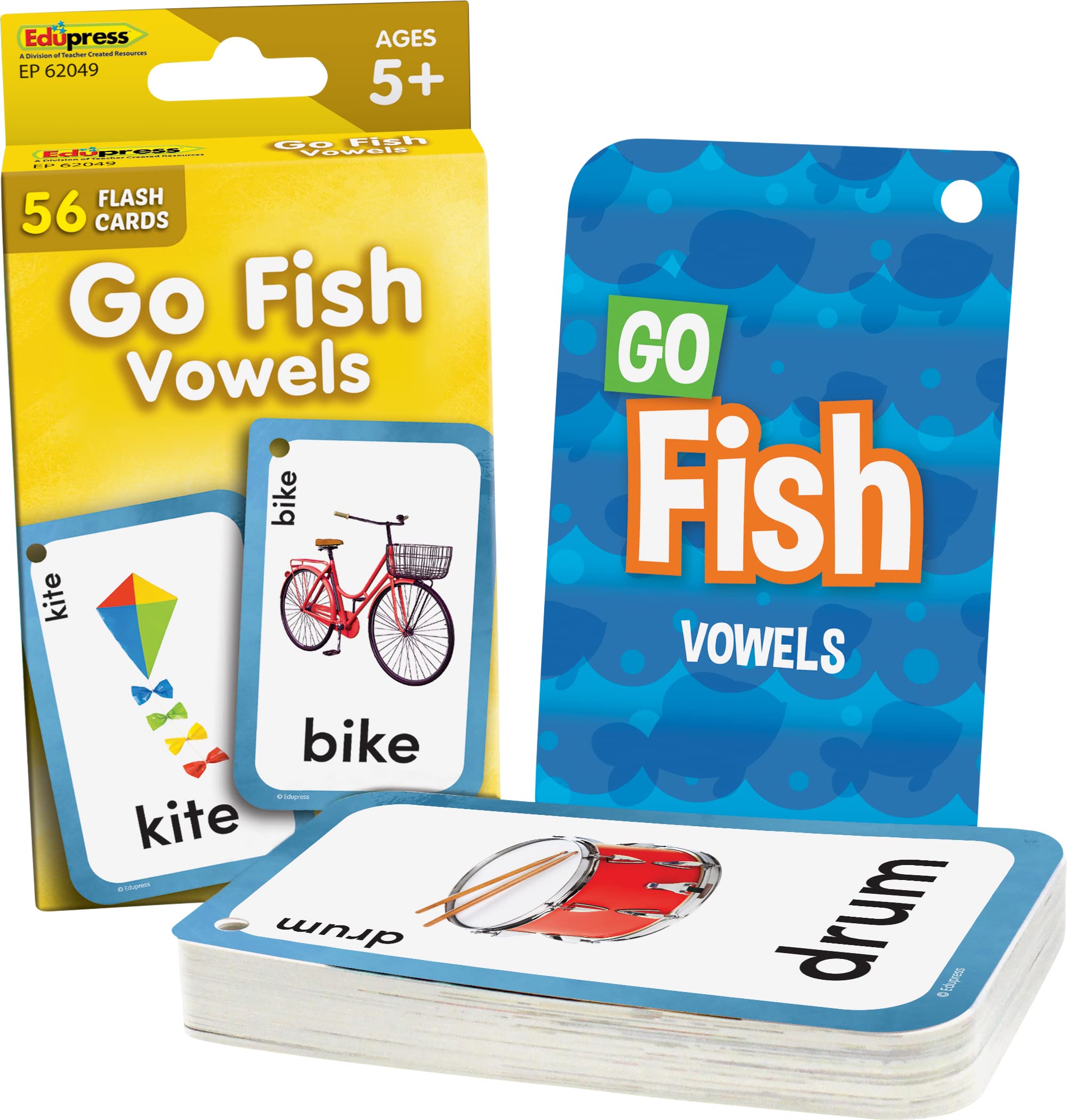 Mua Teacher Created Resources Go Fish Vowels Flash Cards (EP62049 ...