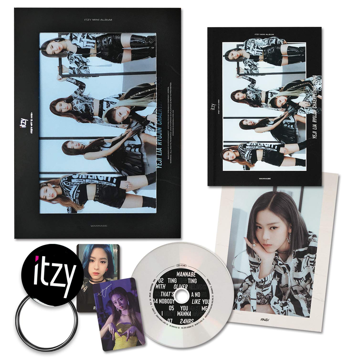 ITZY Album - IT'Z ME CD + Photobook + Cover Postcard + Photocards + F.G ...