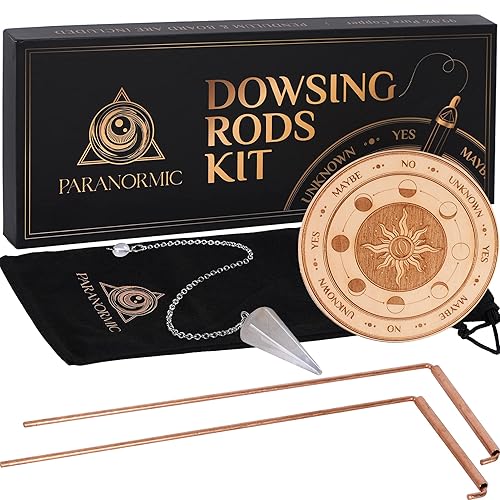 PARANORMIC 100% Pure Copper Dowsing Rods — Professional Ghost Hunting ...