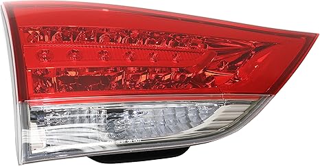 Amazon.com: Tail Light Compatible with Toyota Sienna 2012-2014 LH Inner ...