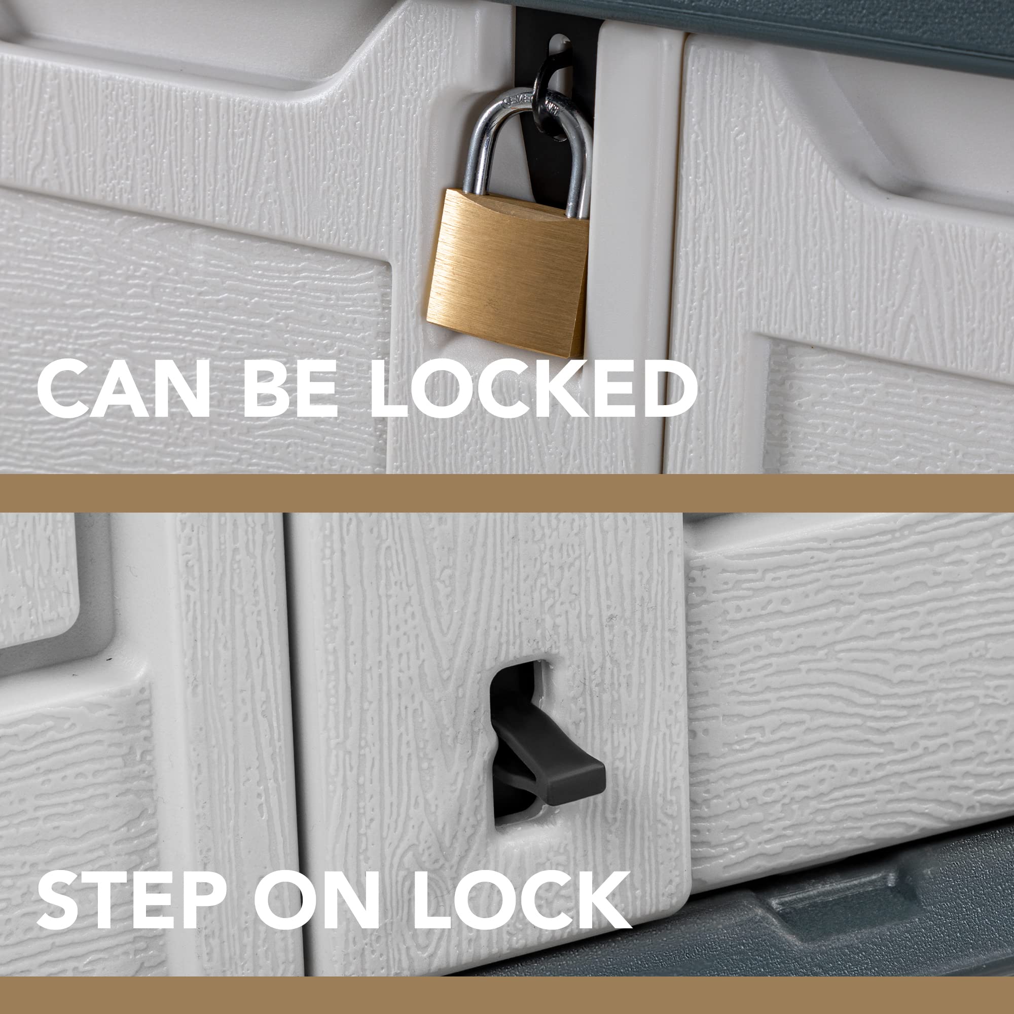 Outdoor Shed Outdoor Storage Shed, 34 Cu Ft Horizontal Outdoor Storage ...