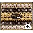 Amazon.com : Ferrero Rocher Collection, Fine Hazelnut Milk Chocolates ...