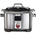 Amazon.com: Wolf Gourmet Programmable 6-in-1 Multi Cooker with ...