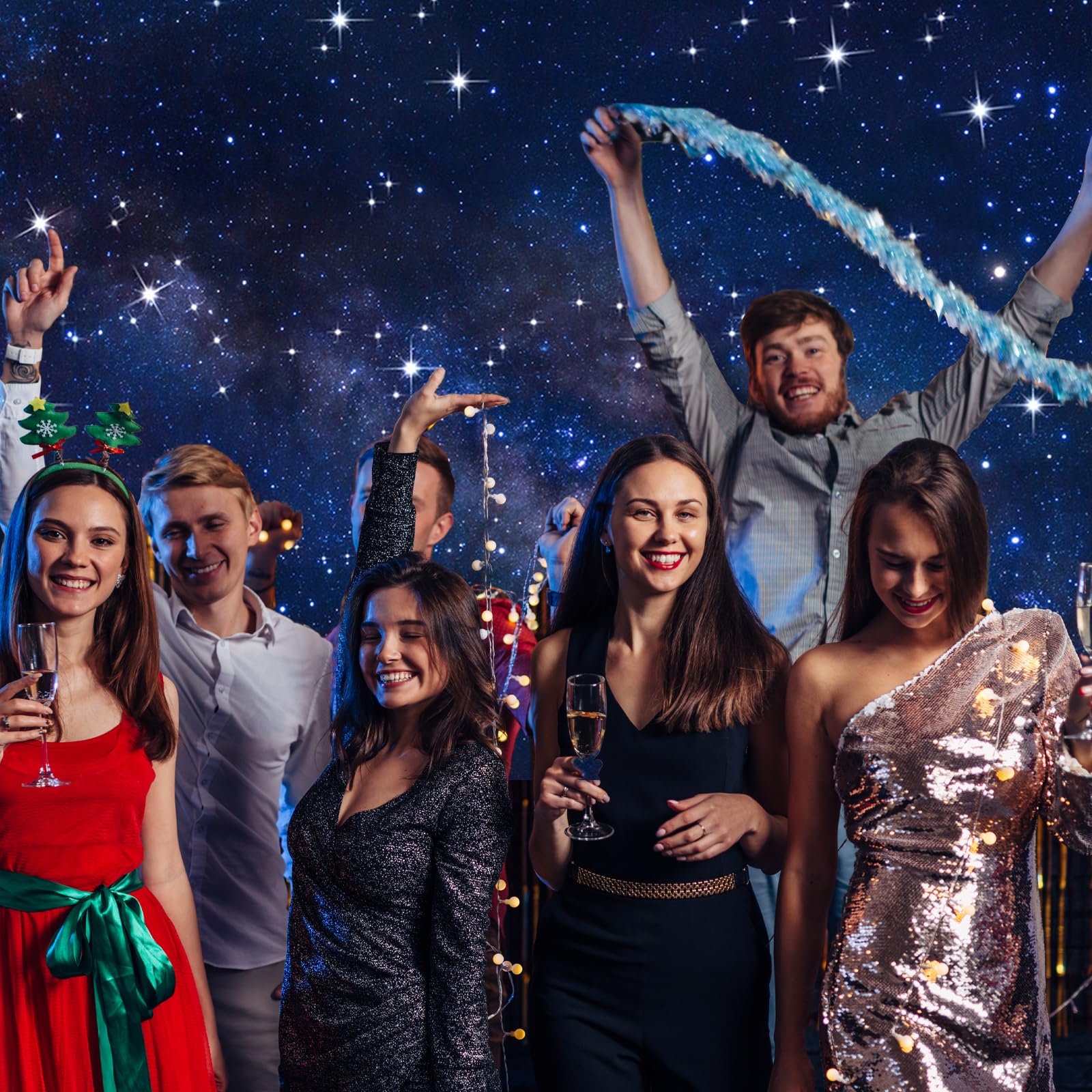 Mua Avezano Starry Night Sky Backdrop Outer Space Galaxy Birthday ...