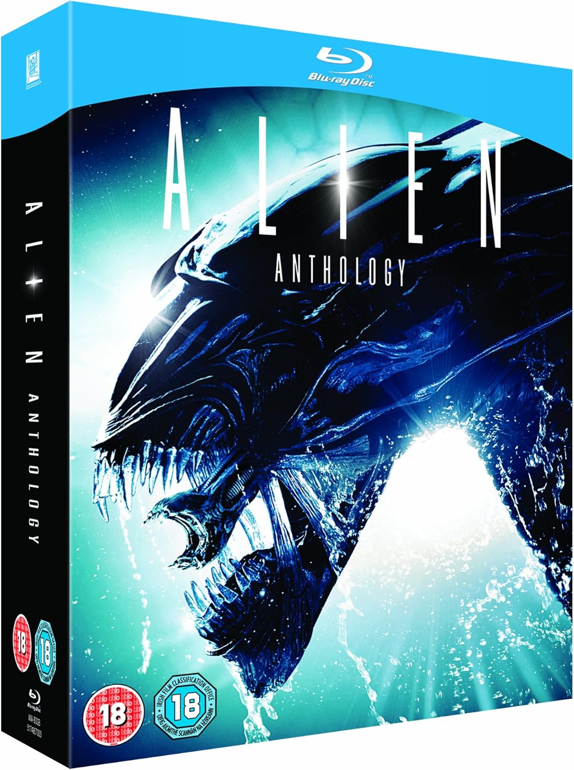 Alien Anthology Films 1-4 Blu-ray 1979 4 Disc Set: Amazon.co.uk ...