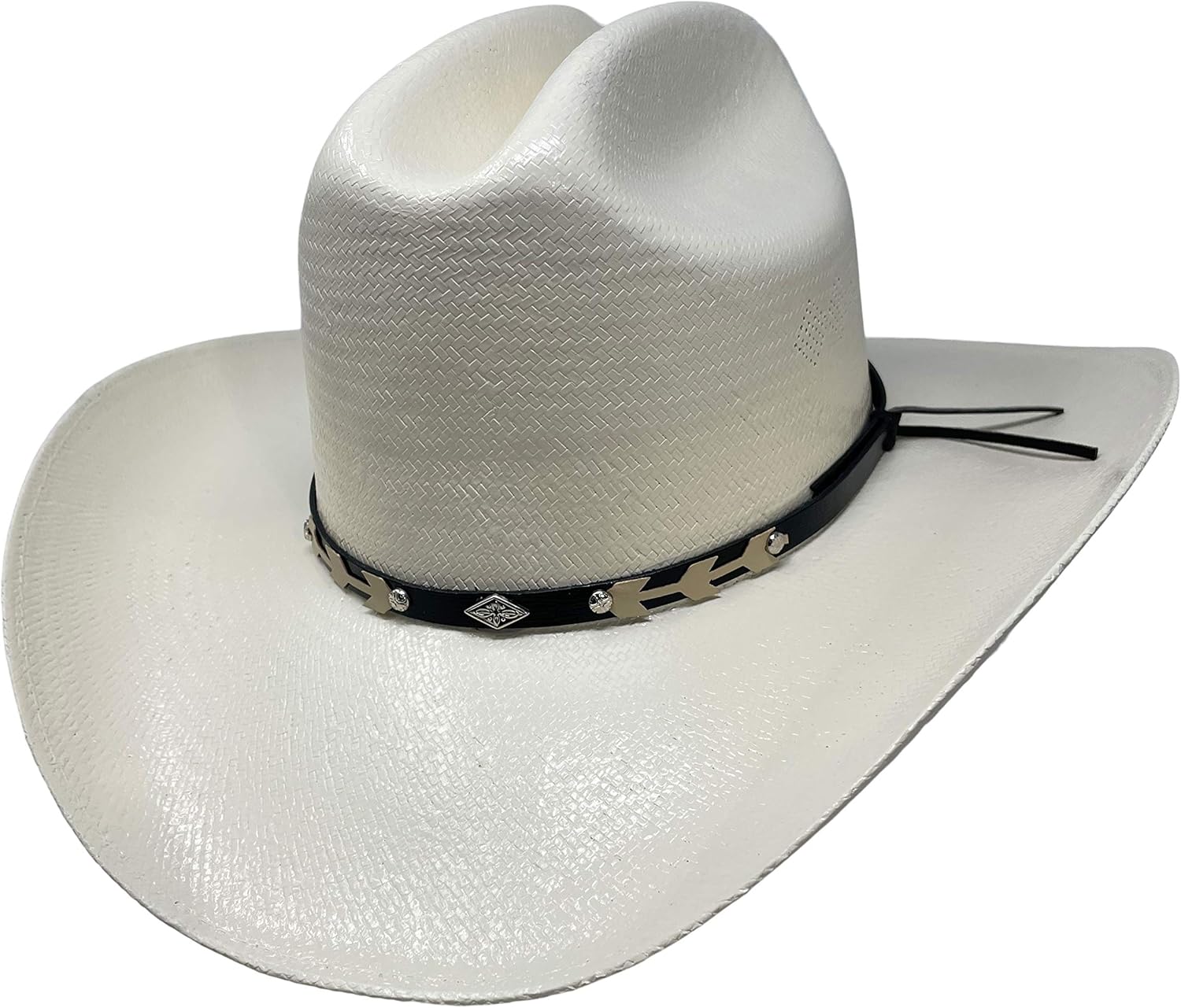 Kid's Straw Cowboy Hat with Elastic Band, Ventilation, Unique Hat Band ...