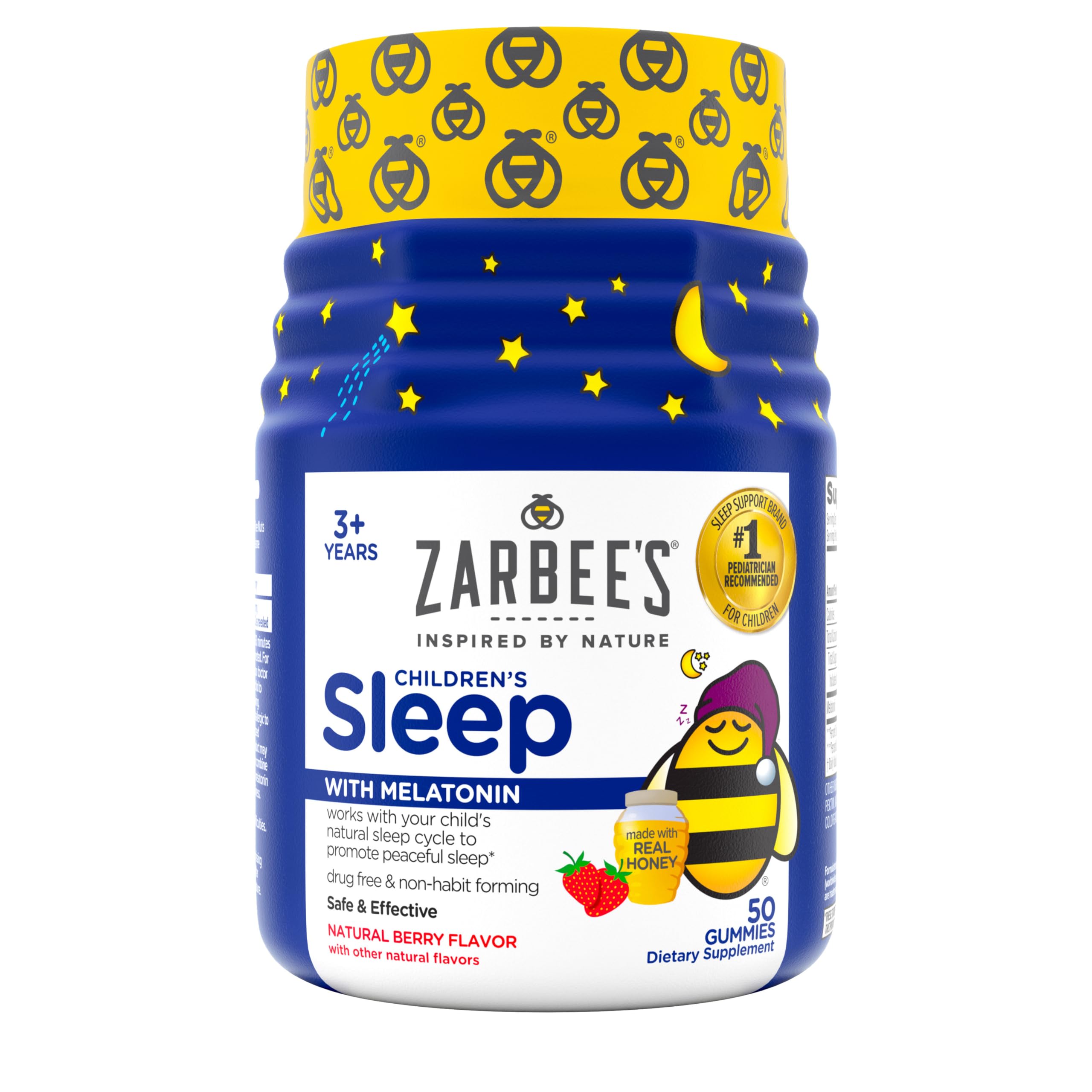 Mua Zarbee's Kids 1mg Melatonin Gummy; Drug-Free & Effective Sleep ...