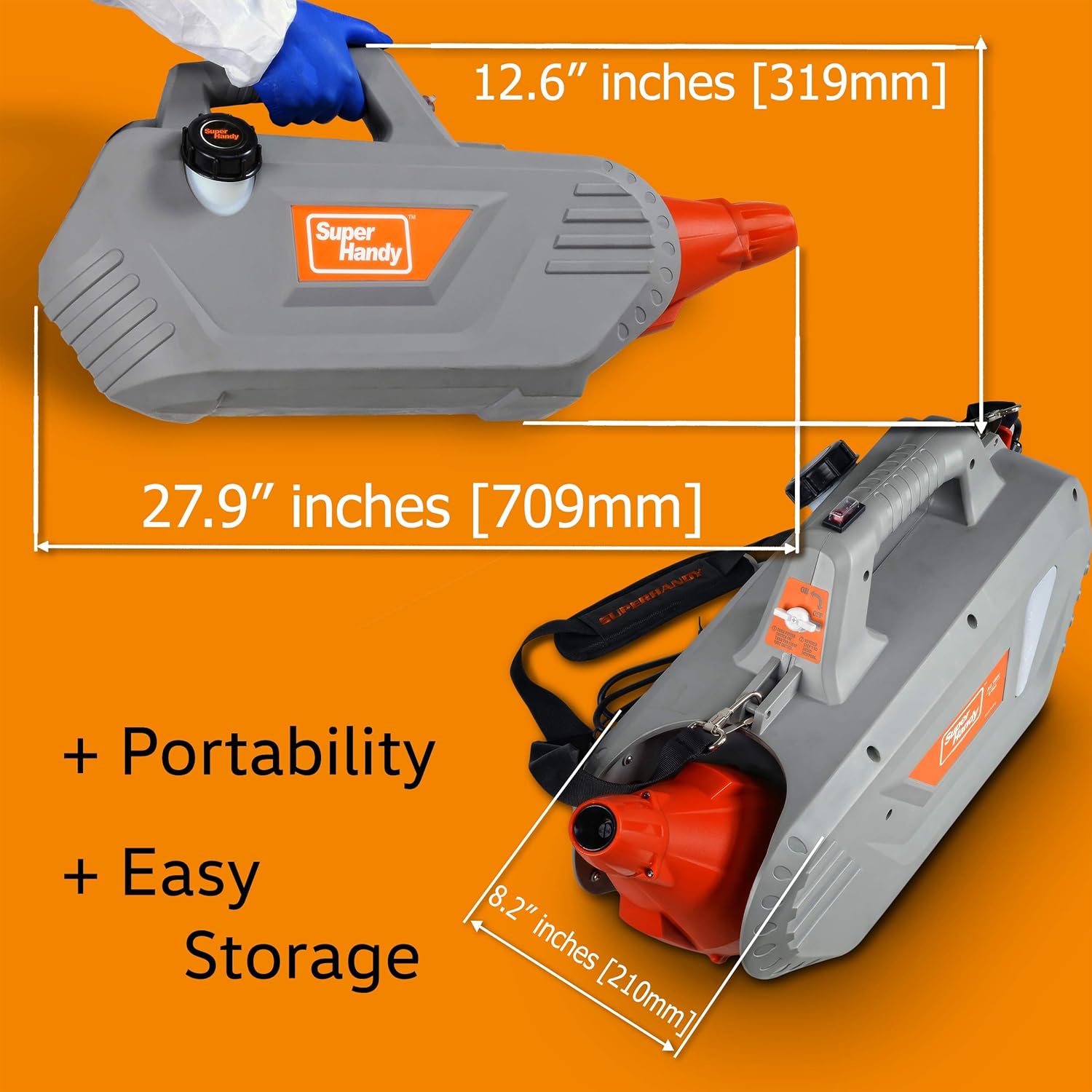SuperHandy Fogger Machine Disinfectant Electric Handheld Sprayer 230V ...