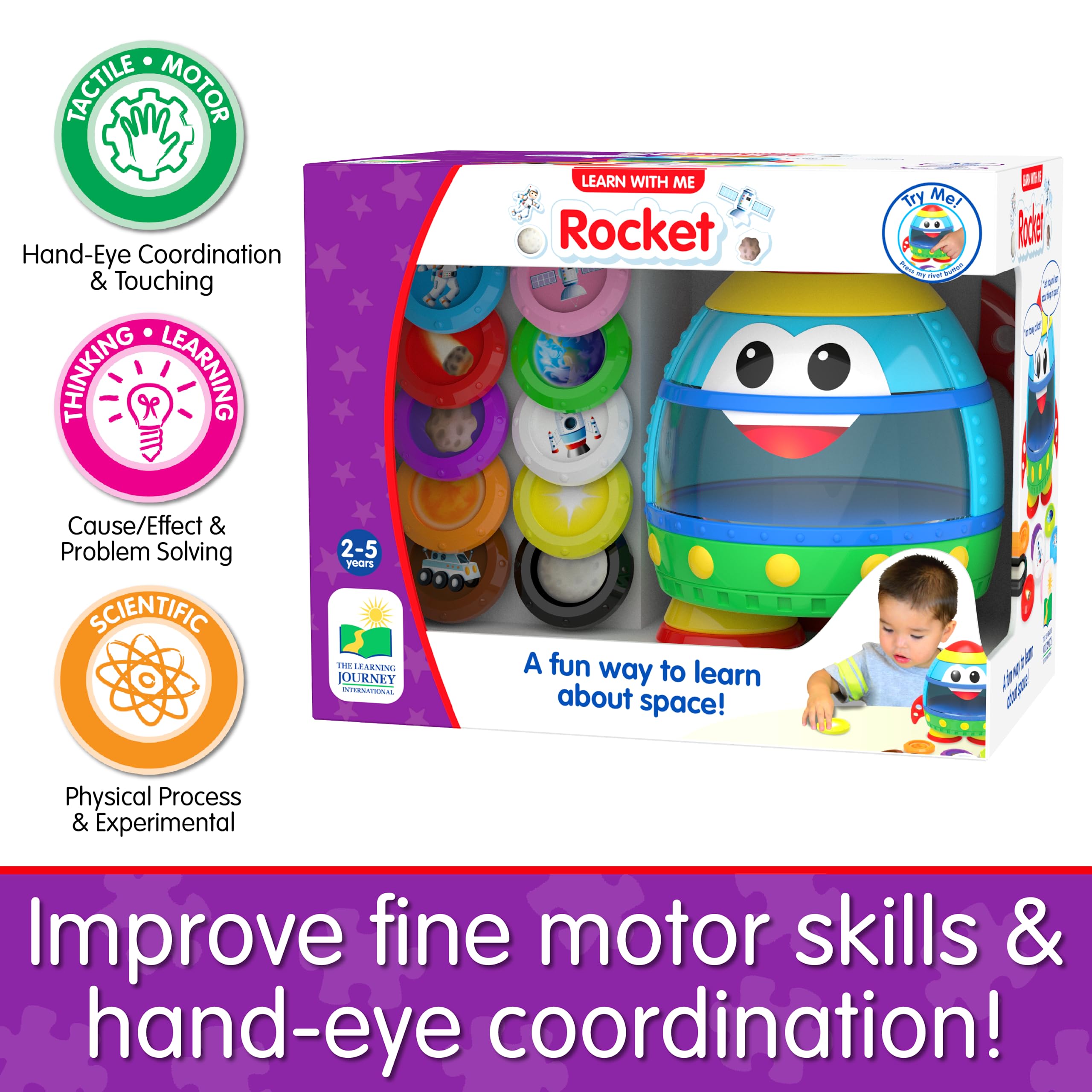 Mua The Learning Journey: Learn with Me – Rocket – Learn About Space ...