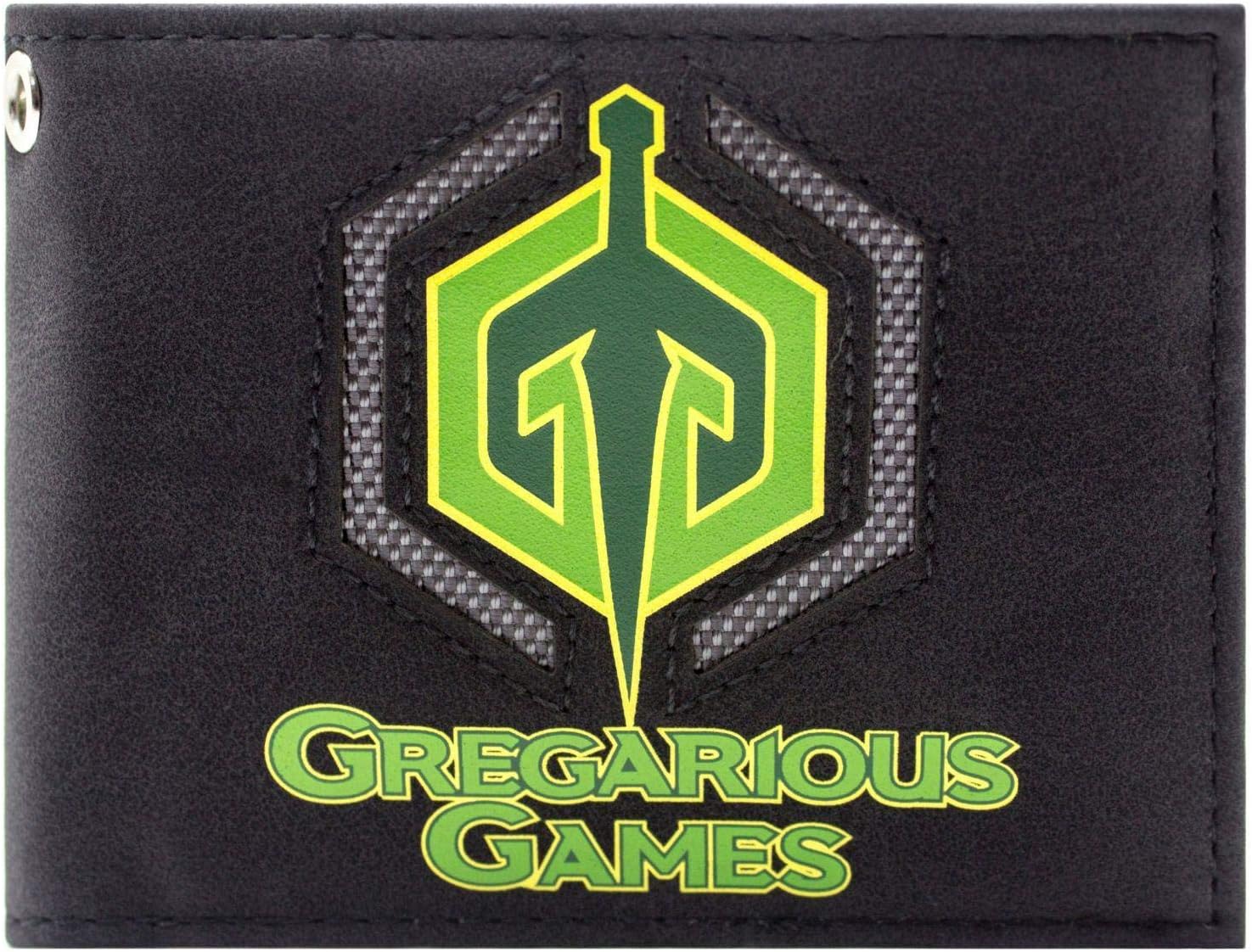 Ready Player One Gregarious Games Logo Black ID & Card Bi-Fold Wallet ...