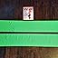 Amazon.com : DYNA-BAND 6ft Green Medium Resistance Band : Exercise ...