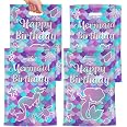 Amazon.com: 40Pcs Mermaid Birthday Party Favor Bags, Mermaid Goodie ...