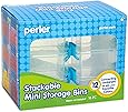 Amazon.com: Perler Bead Organizer Small Stackable Storage Containers ...