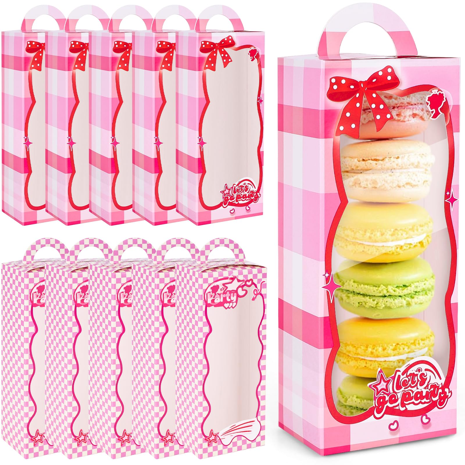 VGOODALL 22PCS Party Favor Boxes? Pink Doll Gift Boxes Bachelorette ...