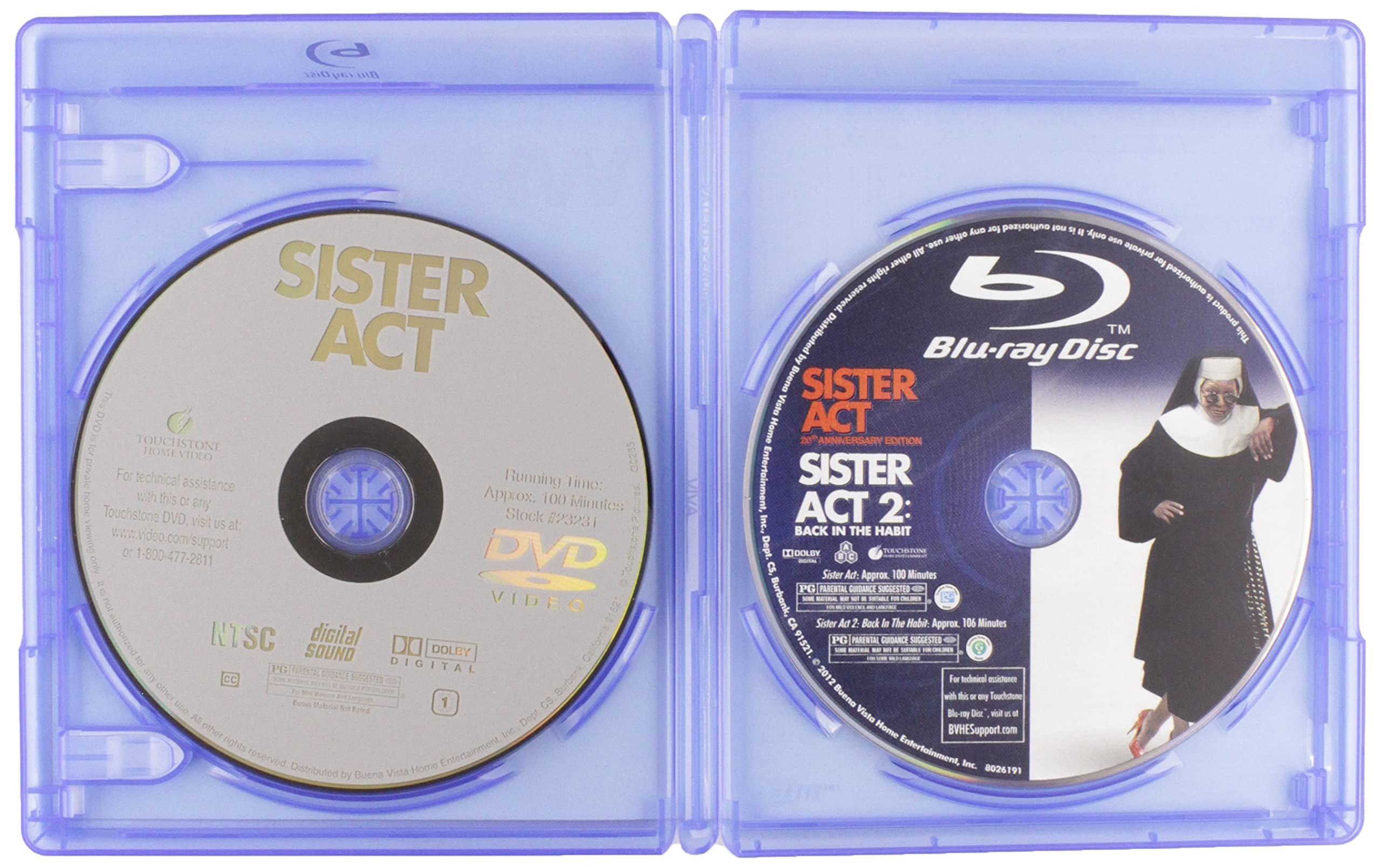 Mua Sister Act: 20th Anniversary Edition - Two-Movie Collection (Three ...
