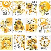 Amazon.com: Whaline Bee Motivational Classroom Decor Summer Bulletin ...