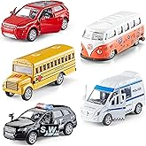 Amazon.com: RuiDaXiang Metal Pull Back Cars,8 Pack Mini die cast Toy ...