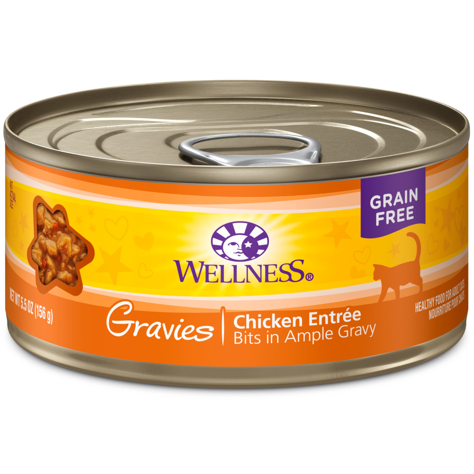 Wellness Complete Health Gravies Grain Free Canned Wet Cat Food Pack Wellness Complete Health Gravies Grain Free Canned Wet Cat Food Pack