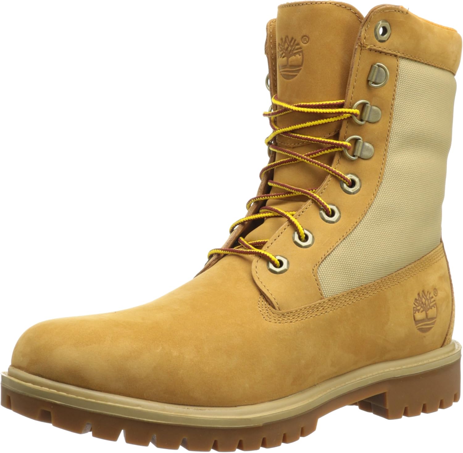 Amazon.com | Timberland Men's 8 Inch Hunting L-F Boot, Wheat, 15 W US ...