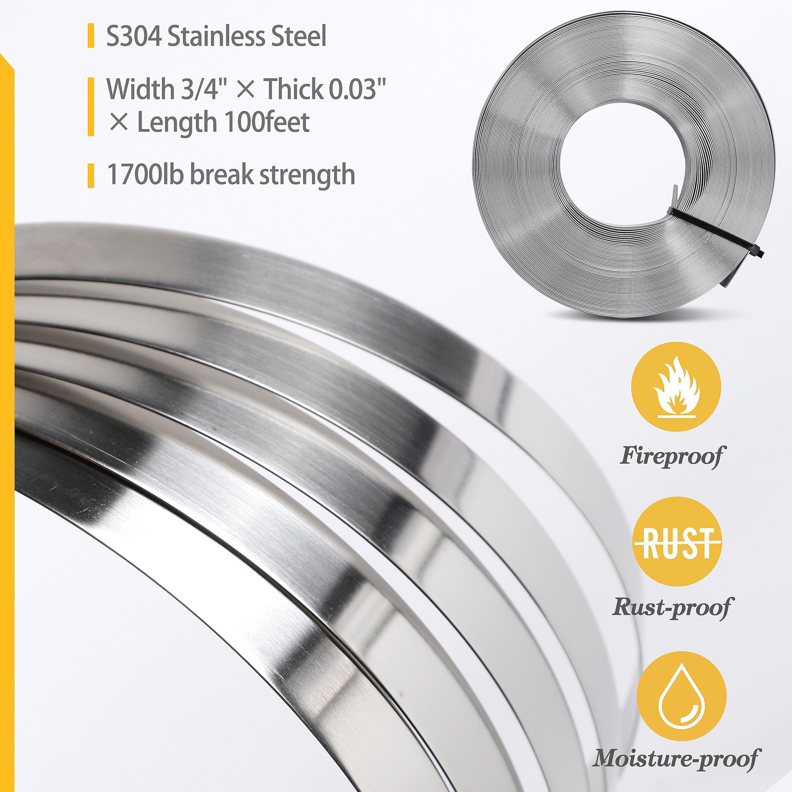 Steel Banding Strapping Kit - Banding Tool Metal Banding Strapping Kit ...