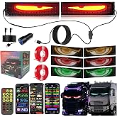 2Pack Ojos Led Para Carro, Ojos Led Para Camion Trailer, Pantalla LED ...