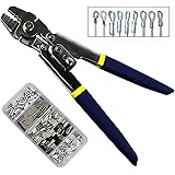 IWISS Wire Rope Crimping Tool for Aluminum Oval Sleeves,Stop Sleeves ...