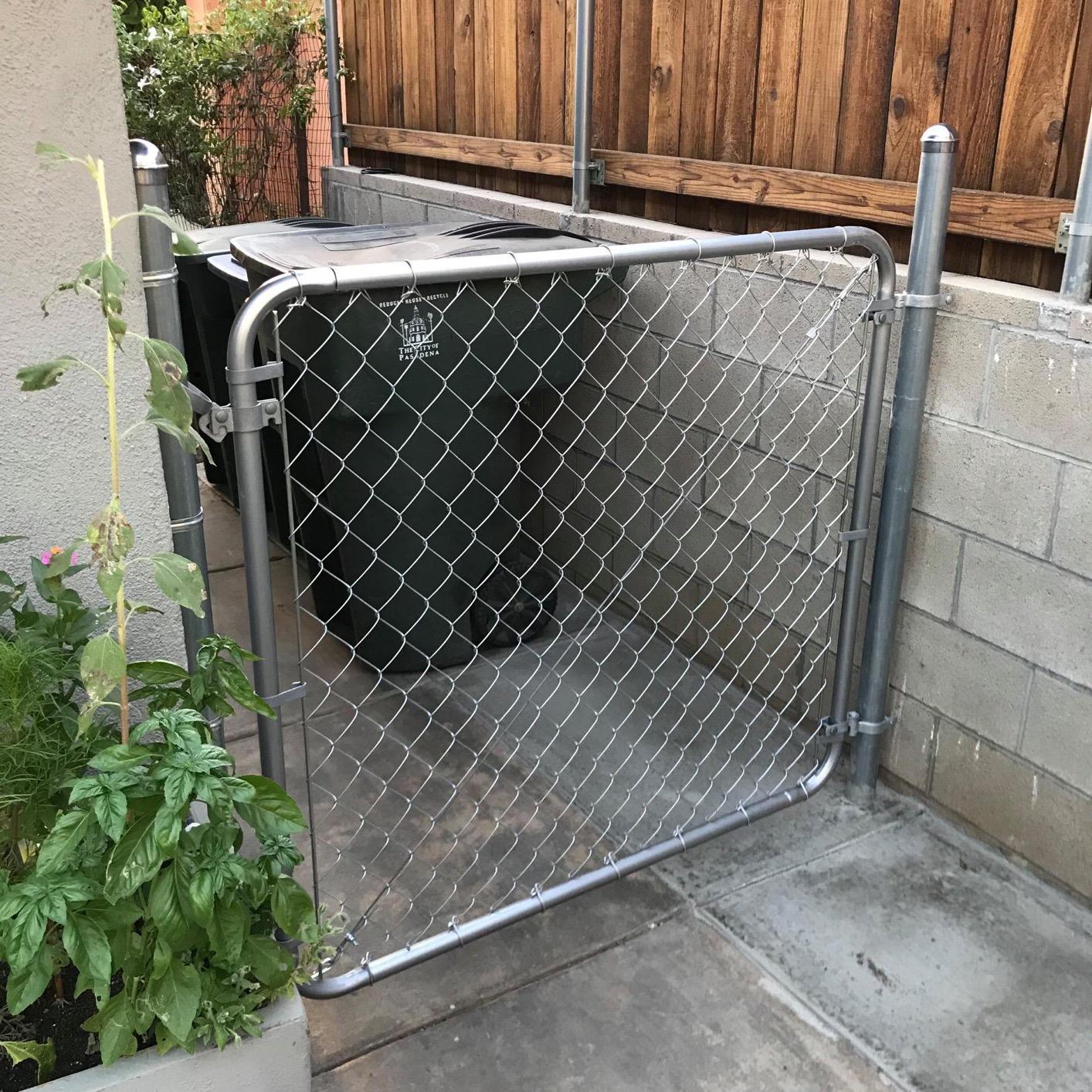 $20/mo - Finance Fit-Right™ Chain Link Fence Walk-through Gate Kit (24 ...