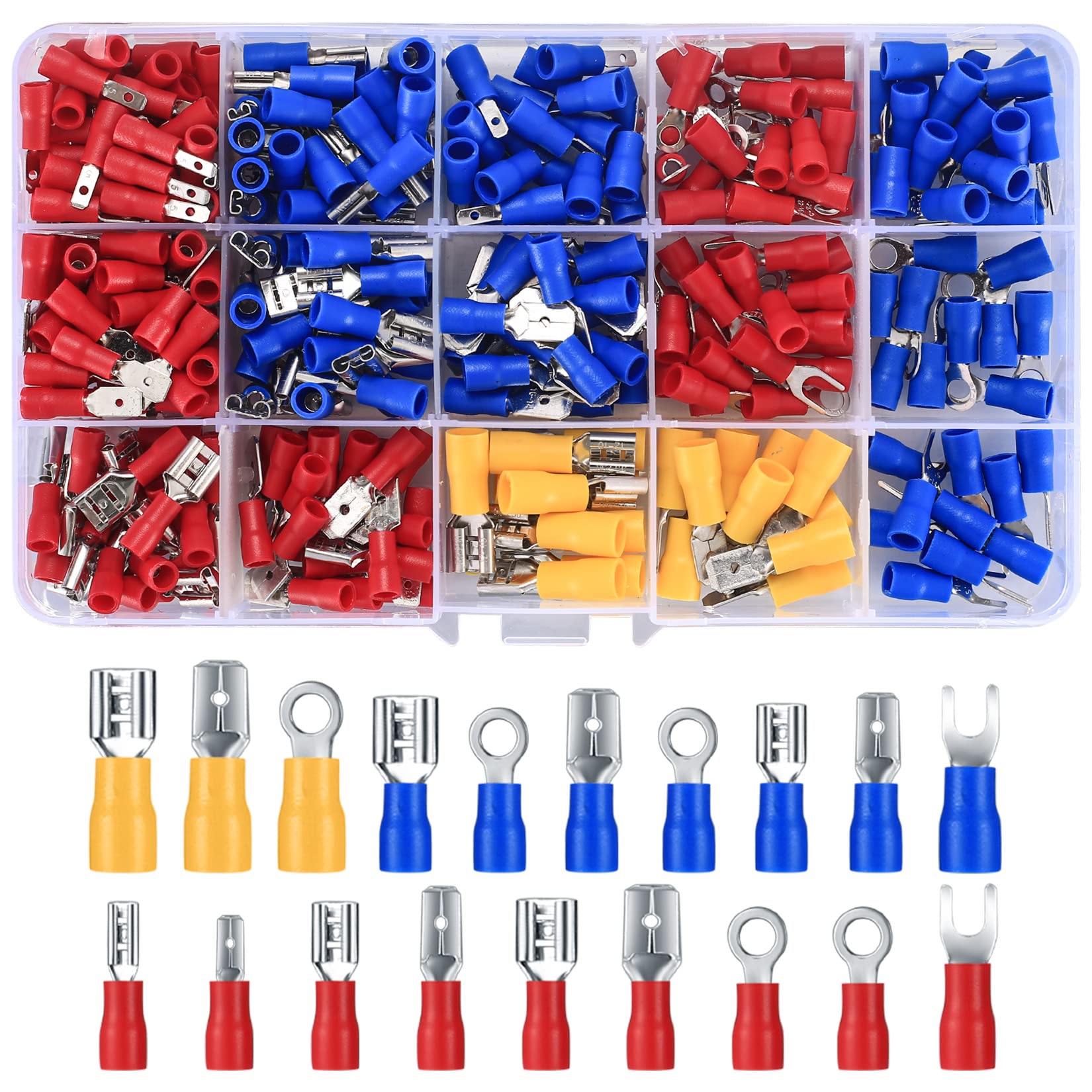 Mua 300 Pcs Electrical Connectors, Insulated Wire Cable Electrical ...