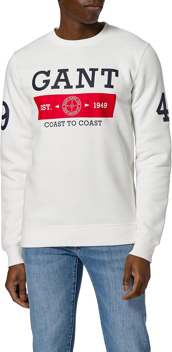 GANT Men's Sweatshirt : Amazon.co.uk: Clothing