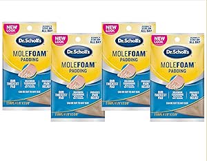 Amazon.com: Dr. Scholl's Molefoam Padding 2 Each (Pack of 4) : Health ...
