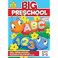 School Zone - Big Preschool Workbook - 320 Pages, Ages 3 to 5, Colors ...