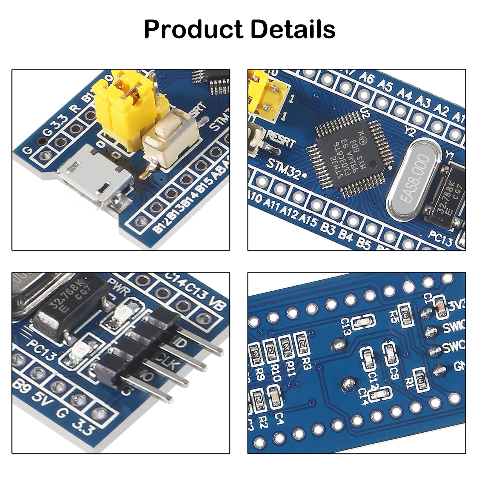 Mua ACEIRMC 4pcs STM32F103C8T6 ARM STM32 Minimum System Development Board Module STM32F103C8T6 ...