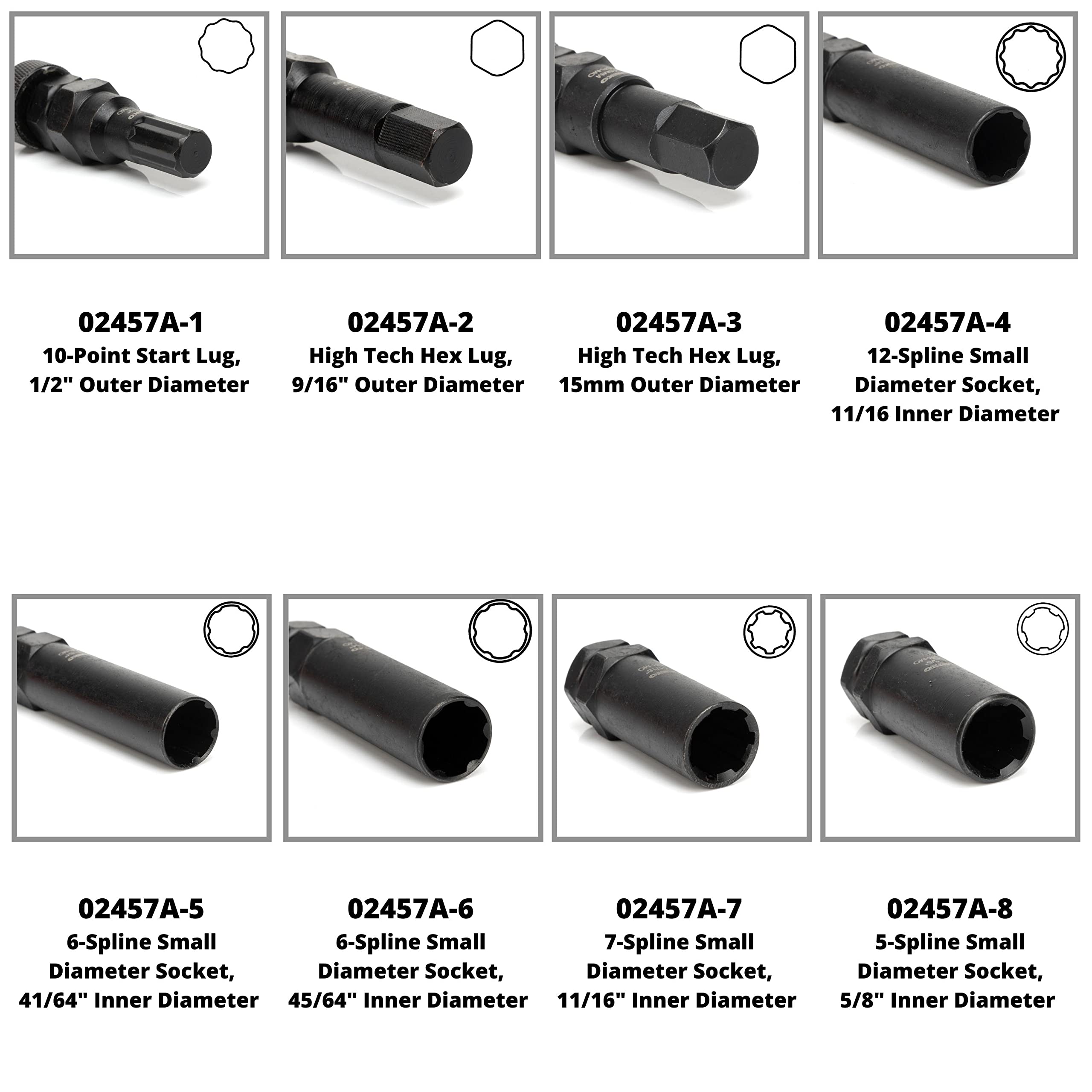 Mua Neiko 02457A Lug-Nut Key Set, Wheel-Lock Removal Tool Kit for ...