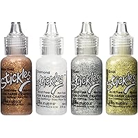Amazon.com : Stickles Glitter Colors - Rose Gold, Diamond, Silver ...