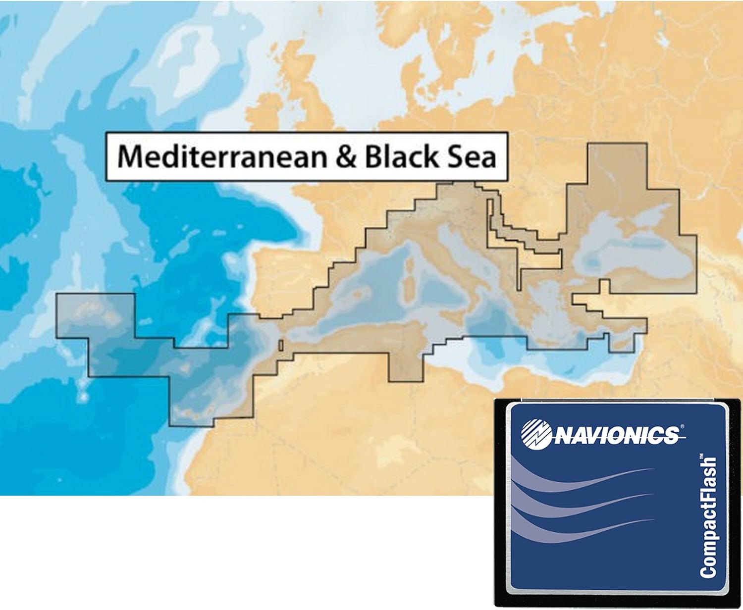 Navionics XL9-GOLD-CF nautical chart Osculati 29.080.04 Water Sports ...