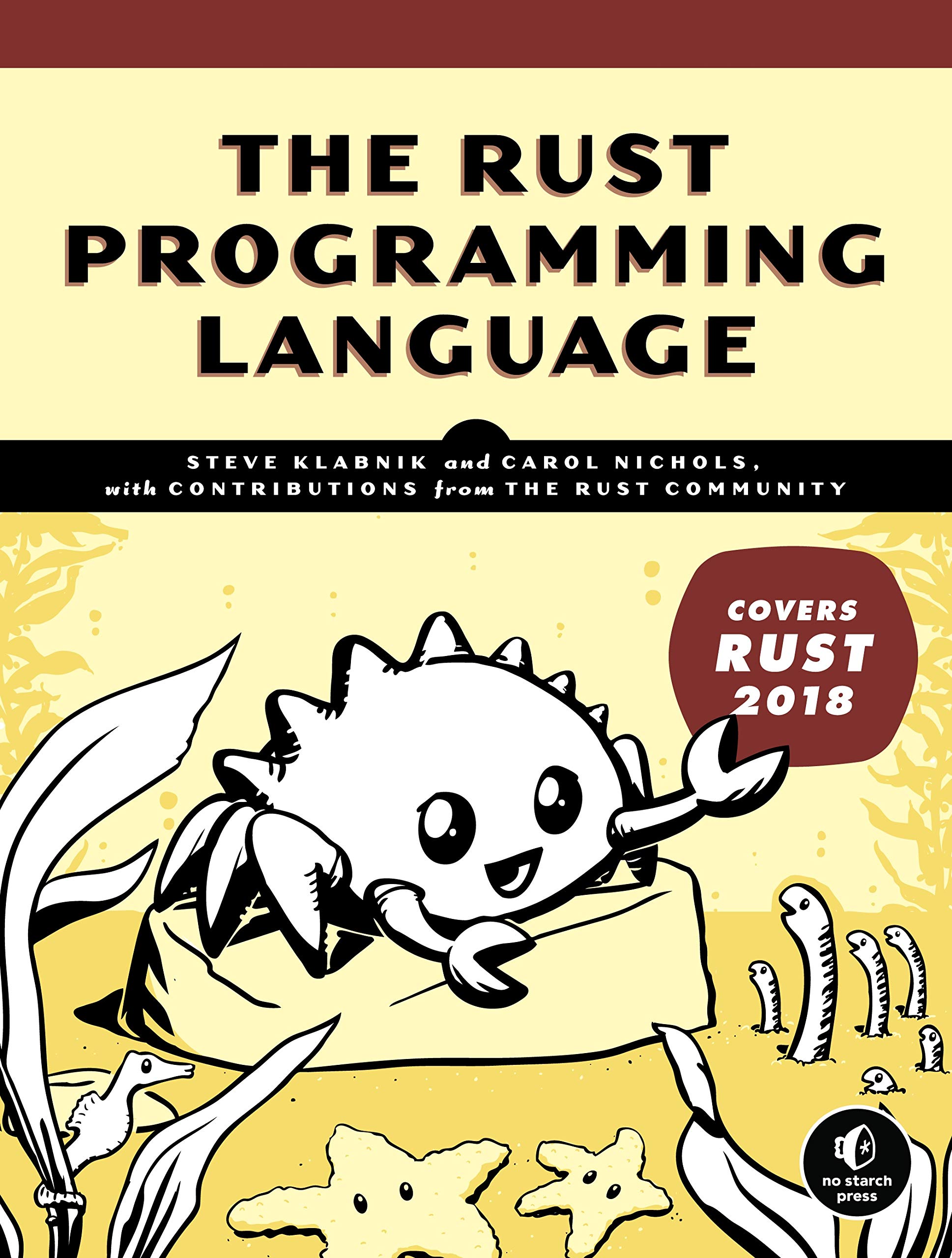The Rust Programming Language Covers Rust 2018 