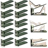 Amazon.com: TOOKNIN Adjustable Shoe Slots Organizer,10PACK Transparent ...