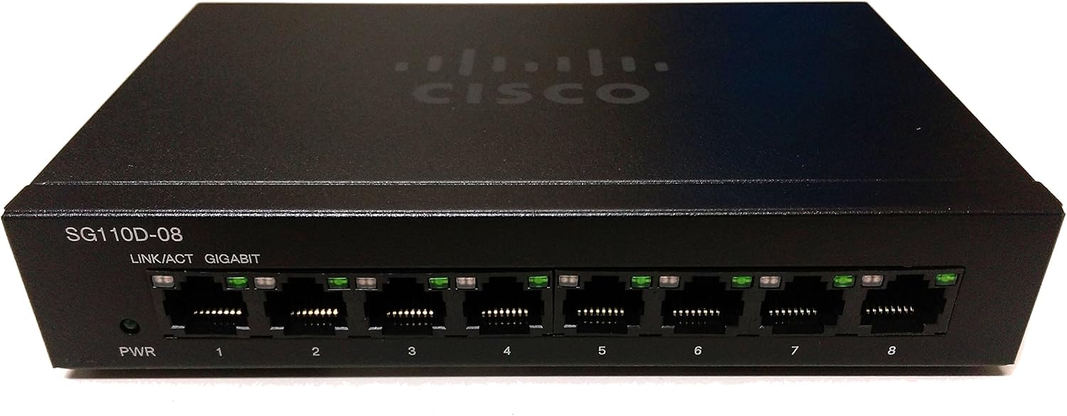 Amazon | Cisco Small Business 110 SG110D-08-JP | シスコスモールビジネス | スイッチングハブ 通販