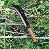 Sharp 16.2" Billhook Sickle Machete for Yard Work & Tree Cutting, Heavy ...