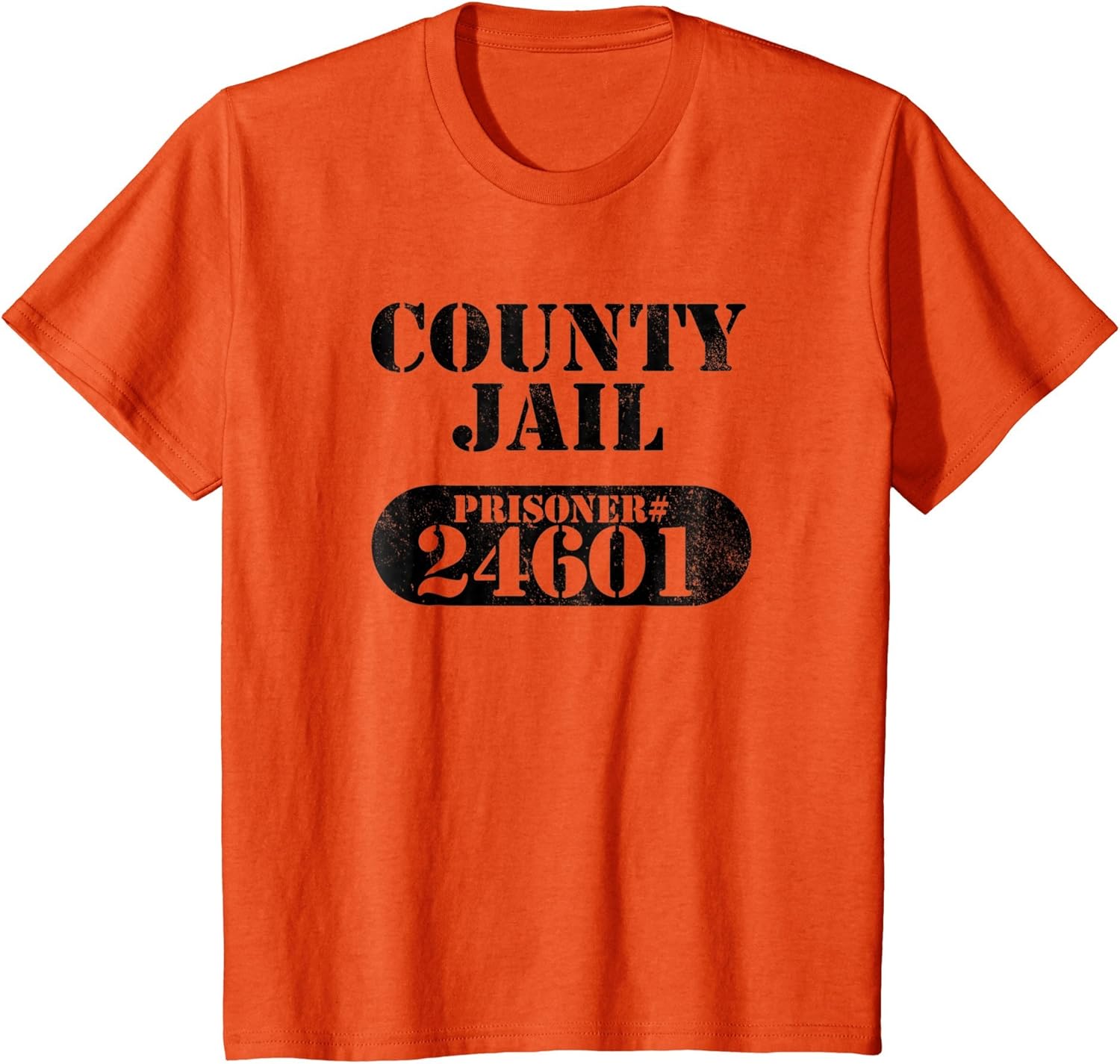 Amazon.com: County Jail Inmate Halloween Costume T-Shirt: Clothing