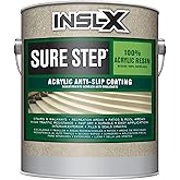 Amazon.com: INSL-X Sure Step Acrylic Anti-Slip Paint, Knight Gray, 1 ...
