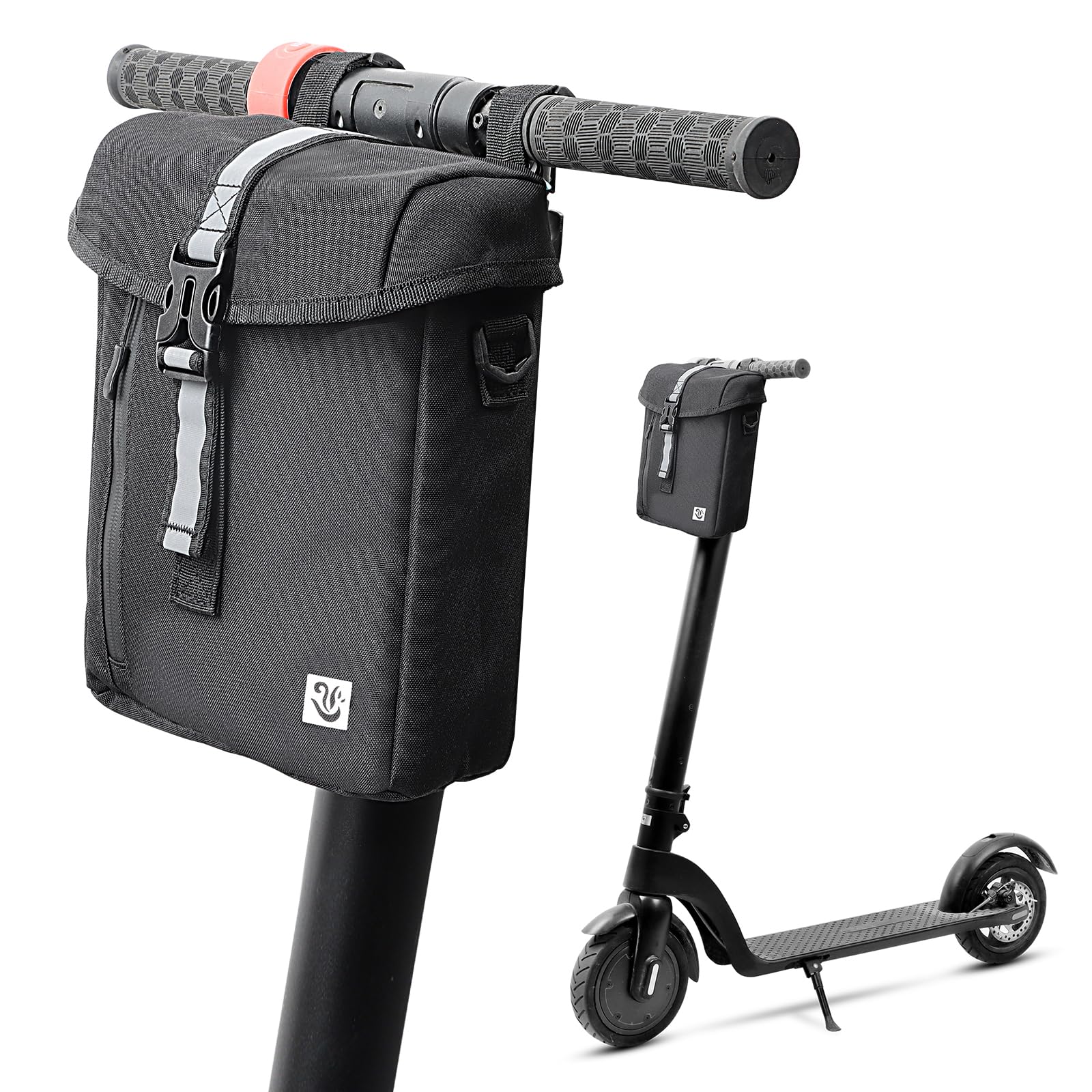 Axiniu Electric Scooter Bag Storage 4l Handlebar Bag, Soft Waterproof ...