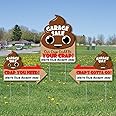 Amazon.com : Big Dot of Happiness Funny Garage Sale - Our Crap Could Be ...