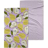 Amazon.com: GEOMETRY Kitchen Tea Towel - Quick Dry Microfiber Cloth ...