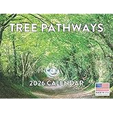 Amazon.com: Tree Calendar 2025 Forest Nature Monthly Wall Calender 12 ...