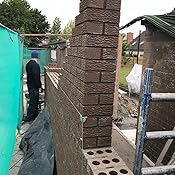 Bricky Pro - Adjustable to build all standard wall sizes 4", 6" & 9 ...